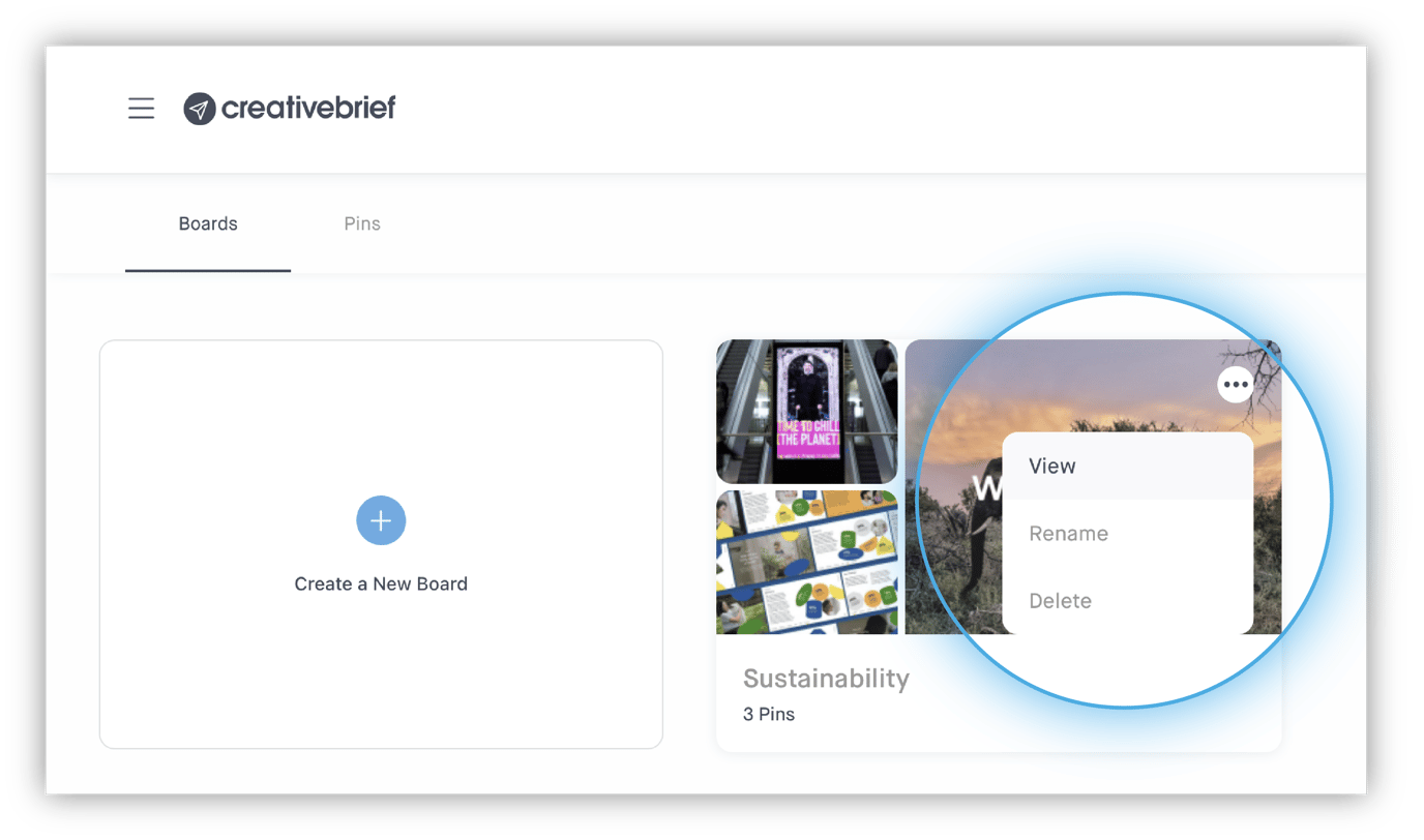 How to create a Pinboard